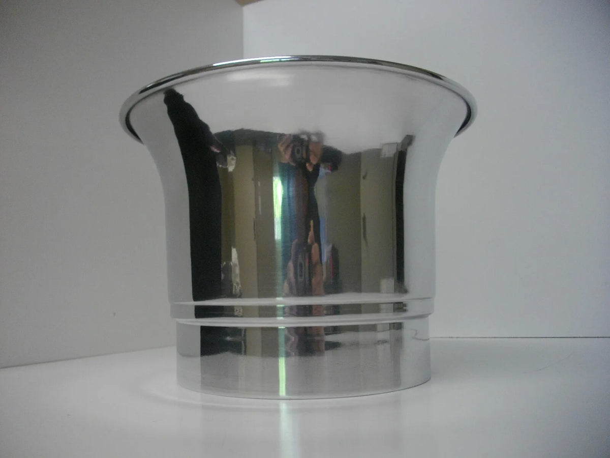 Holley Dominator polished spun aluminum Velocity Stack hot rat rod jet ...