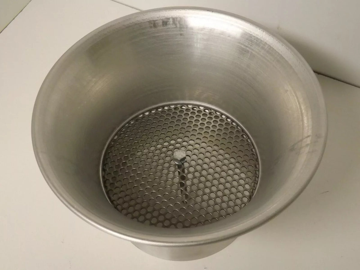 Short Spun Velocity Stack brushed aluminum hot rat rod v-drive jet boa ...